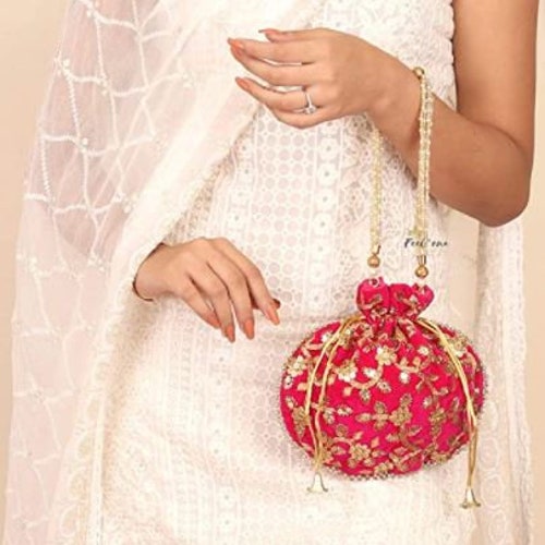Lot of 100 Indian Women's Clutch/purse/pouches Wedding - Etsy