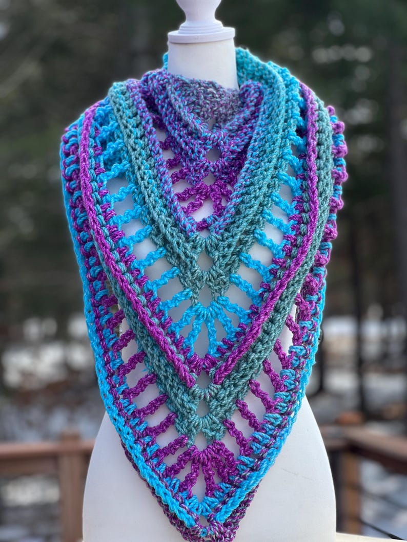 Handmade Crochet Boho Soul Scarf - Etsy