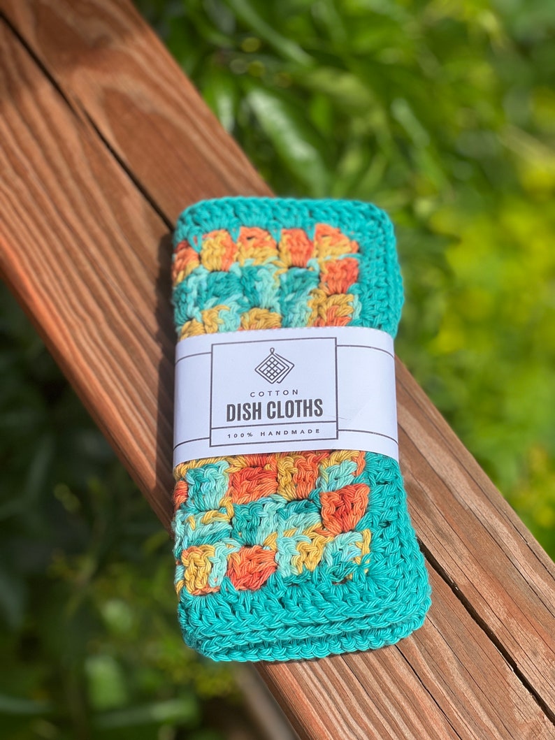 Handmade Dishcloths/set of 2 - Etsy