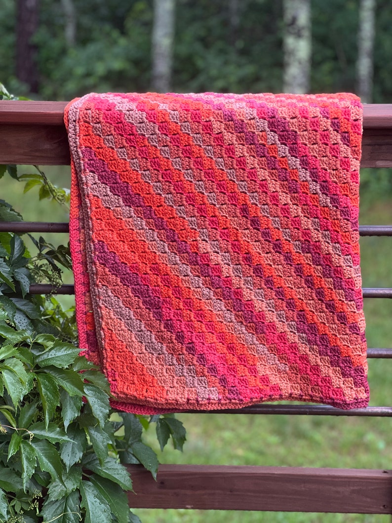 Handmade Crochet Afghan - Etsy