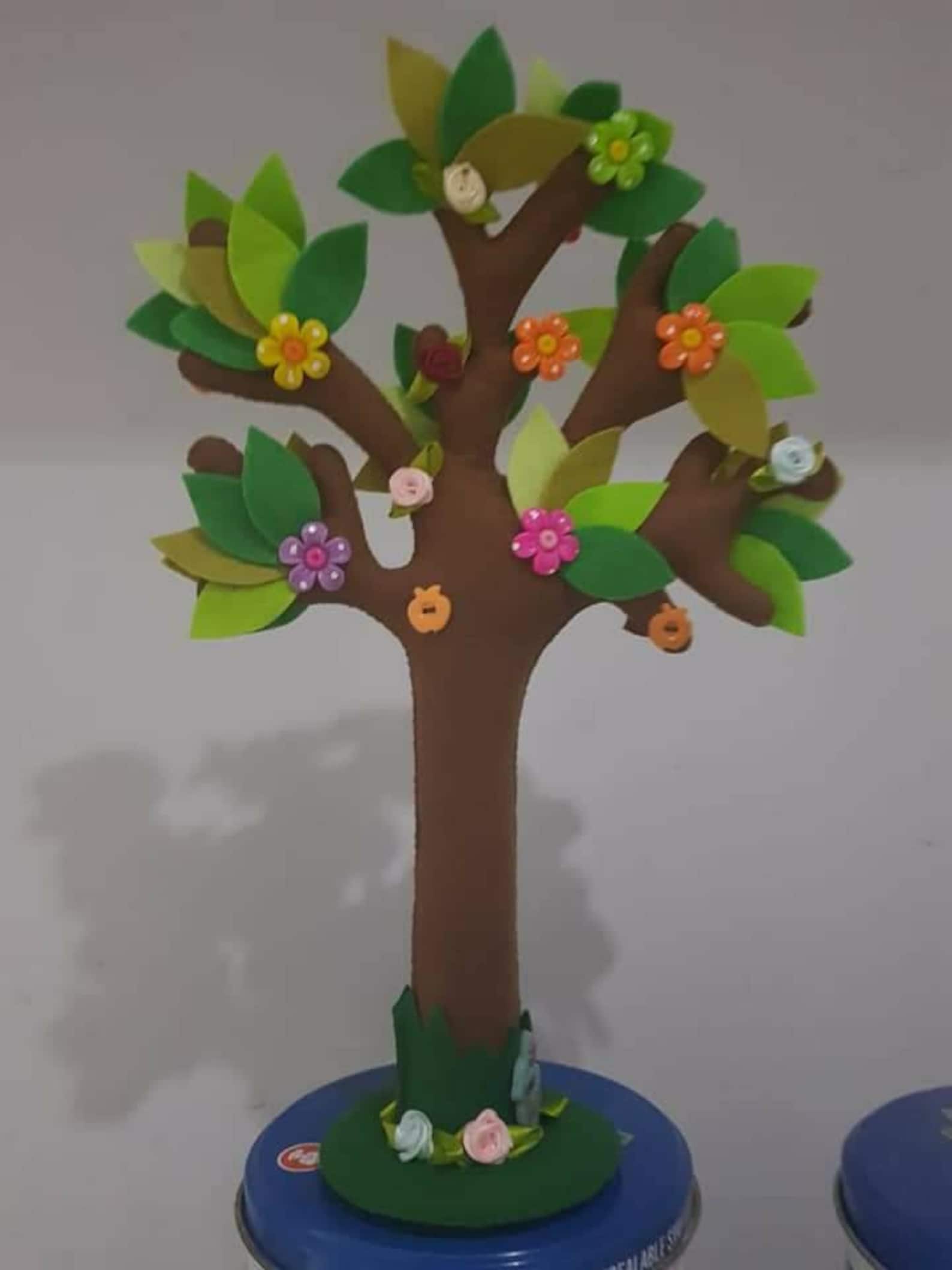 Decorative Felt Tree With 30cm Home Decor Handmade, Felt Tree - Etsy