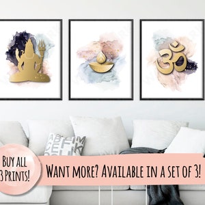 OM, Aum Print, Indian Wall Art, Modern Art, OM Print, Hindu, New Home ...