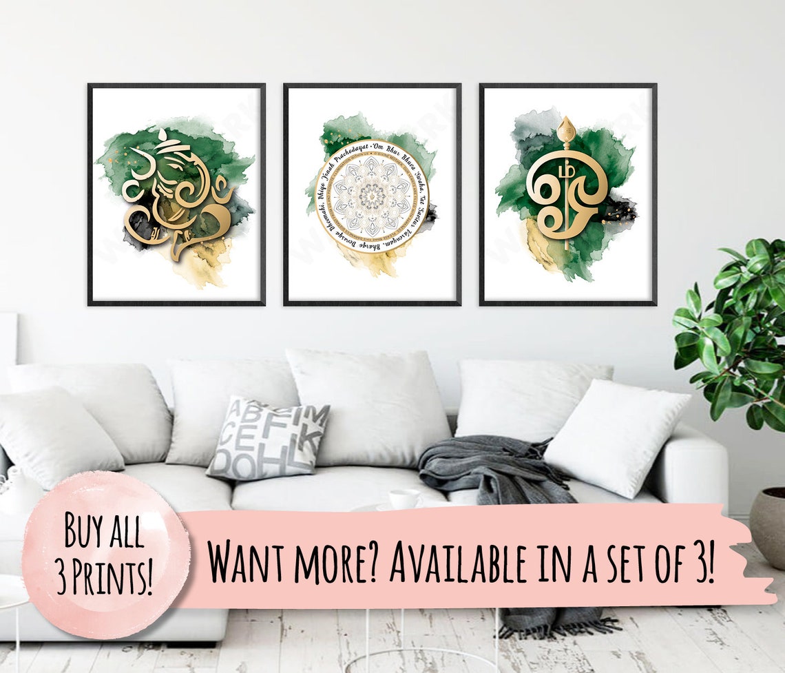 Tamil OM Tamil Aum Print Indian Wall Art Modern Art Tamil - Etsy