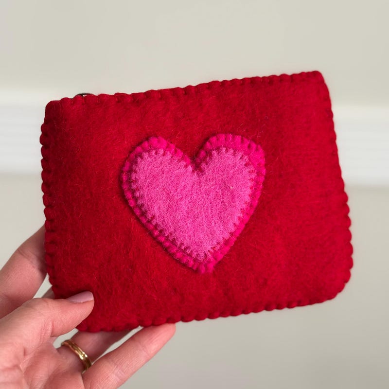 Felt Coin Purse - Etsy