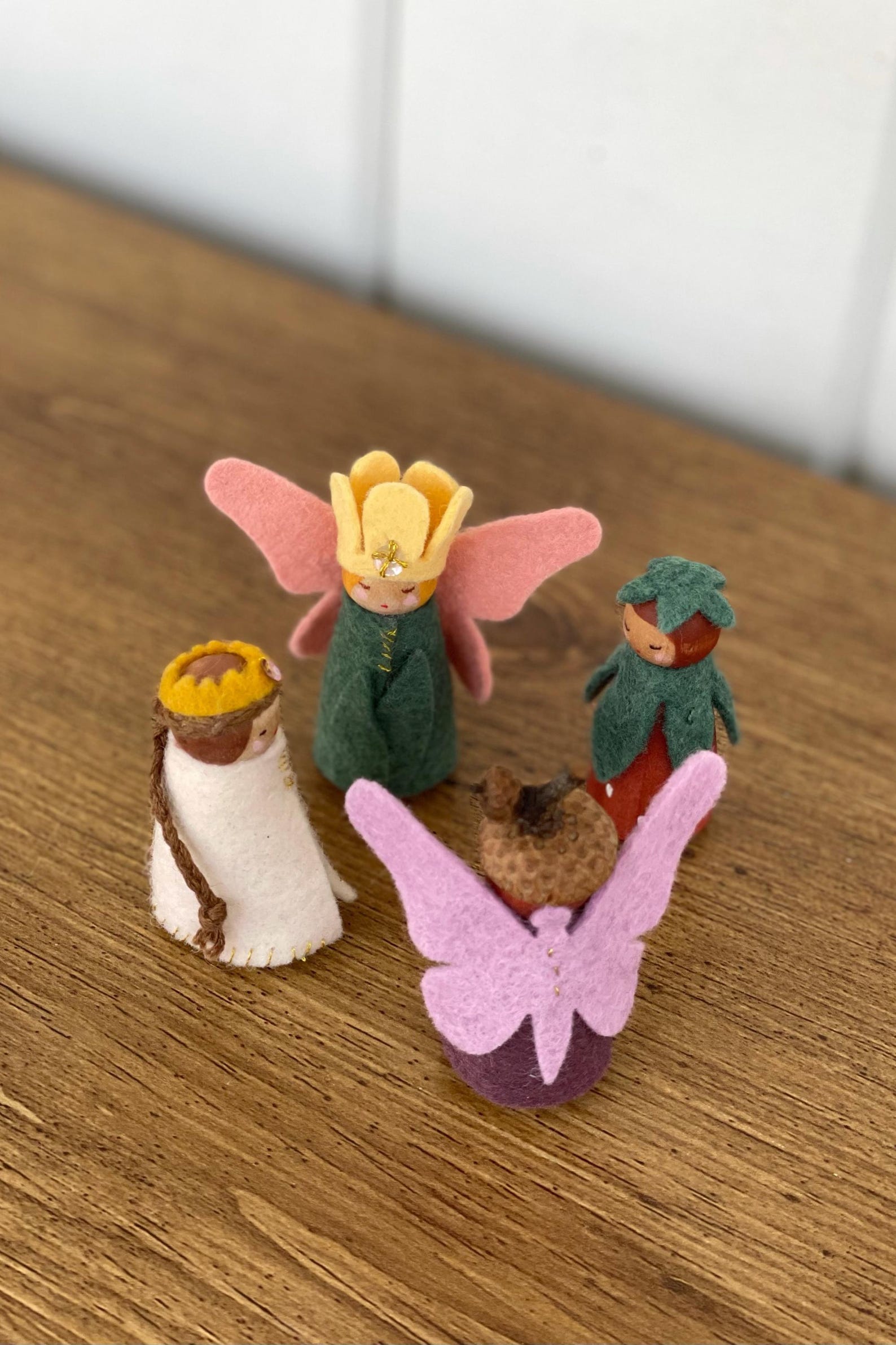 Peg Dolls Fairy Seasons Set Nature Inspired Magical Peg Dolls Seasonal ...