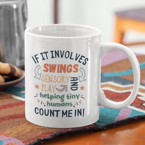 Pediatric Occupational Therapy Mug, Funny OT Mugs, Gift for OT Gifts ...