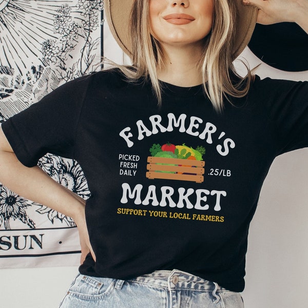Farmers Market Shirt - Etsy