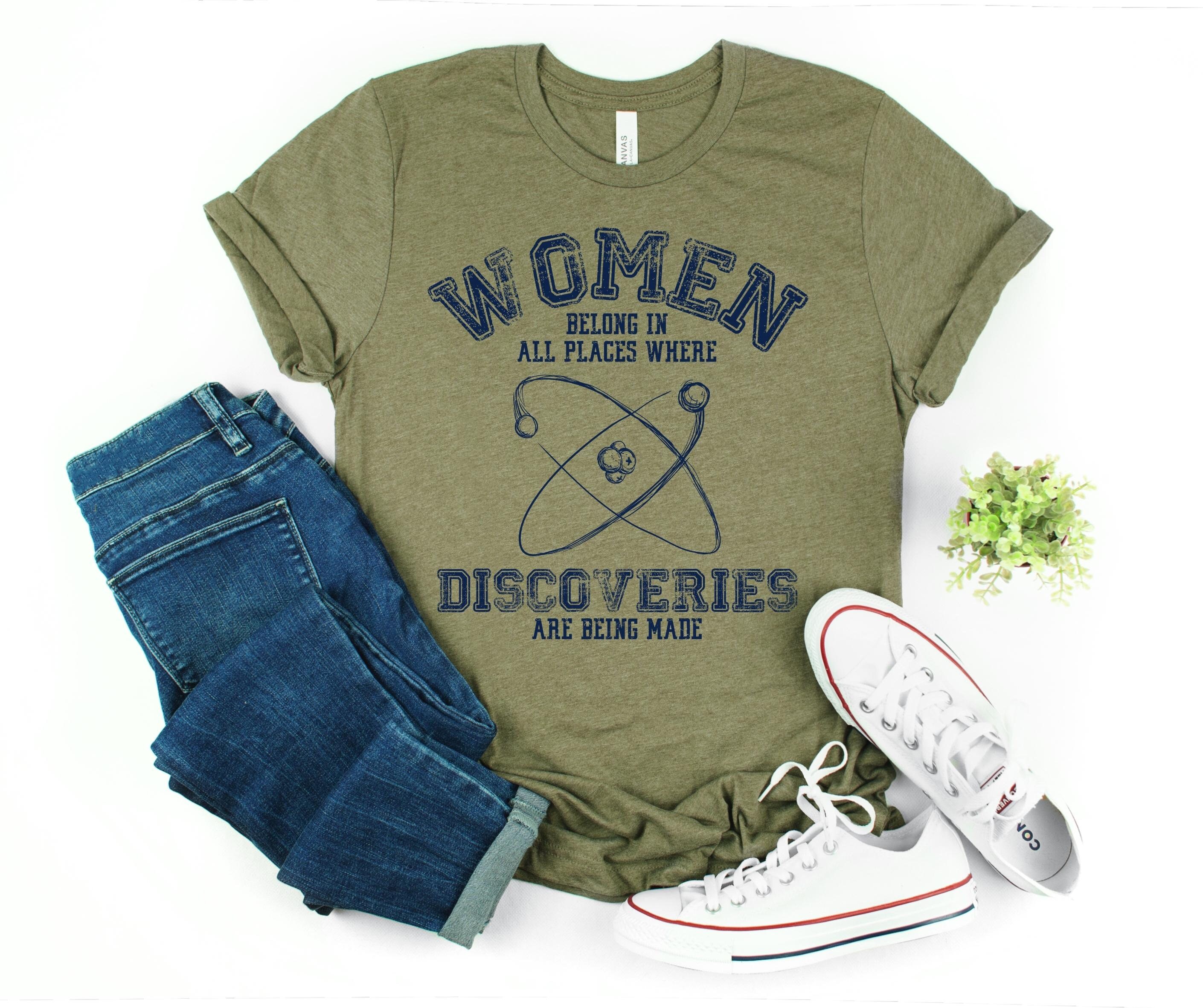 Women in Science Shirts Science T Shirt Shirt for Girl - Etsy