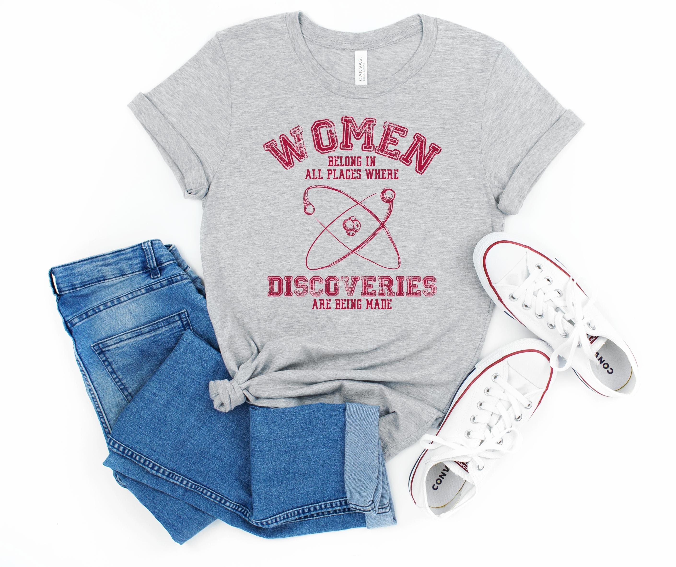 Women in Science STEM Woman Shirt Stem Student Gift Science | Etsy