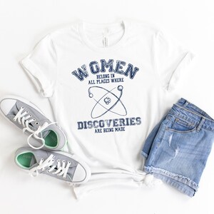 Women in Science Shirts, Science T Shirt Shirt for Girl Scientist ...