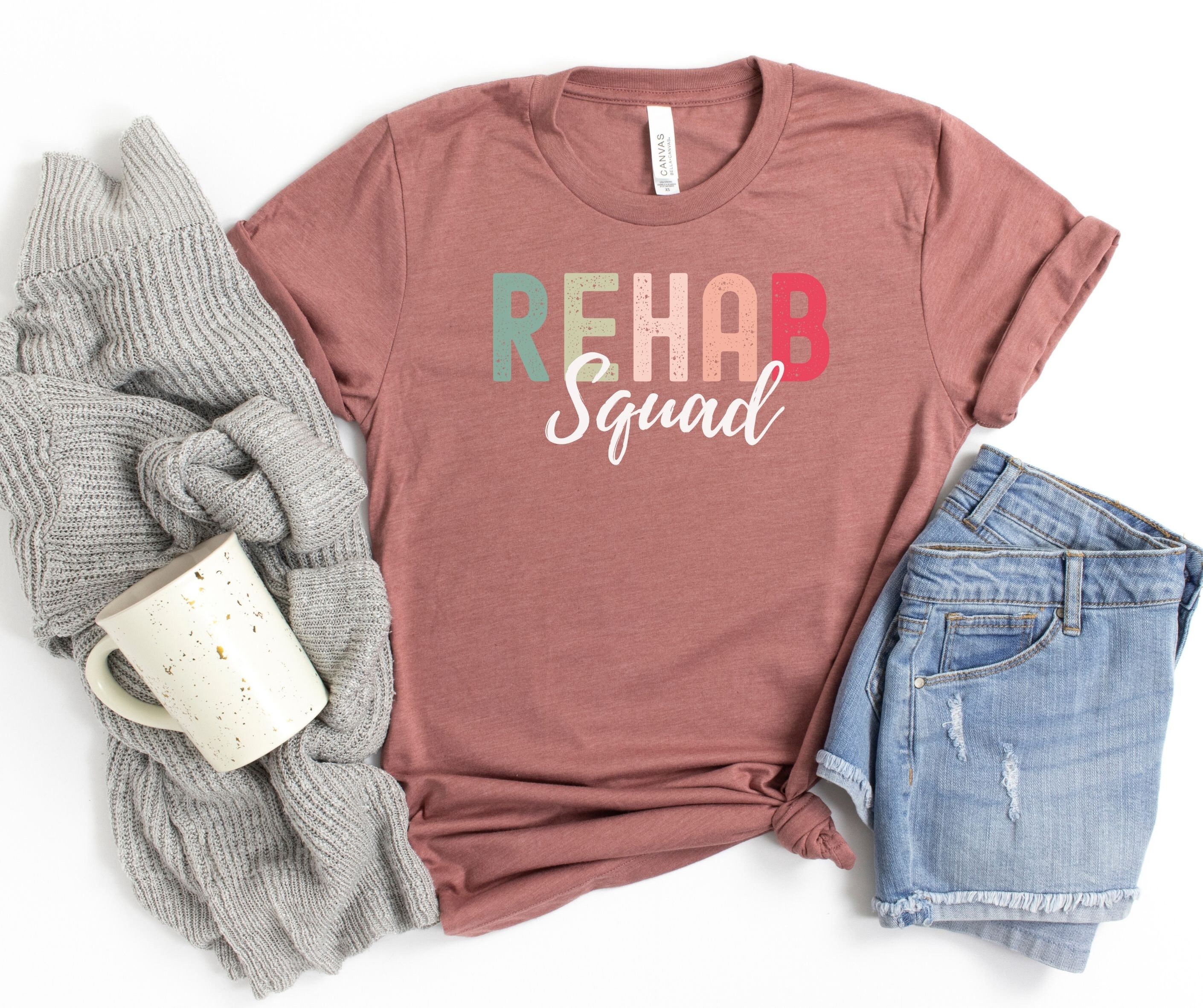 Rehab Team Shirts OT PT ST Shirts for Rehab Week - Etsy UK