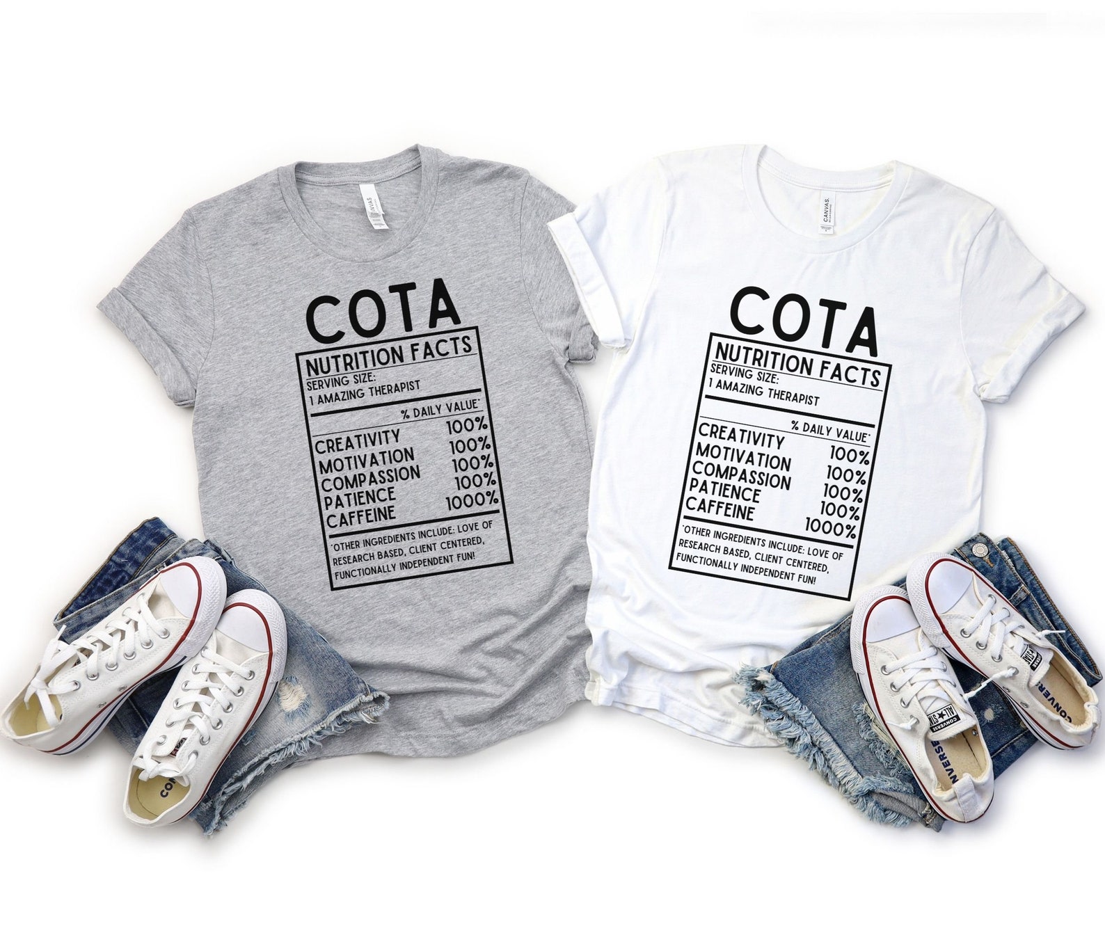 COTA Shirt Certified OT Assistant Tshirt COTA Gift for - Etsy