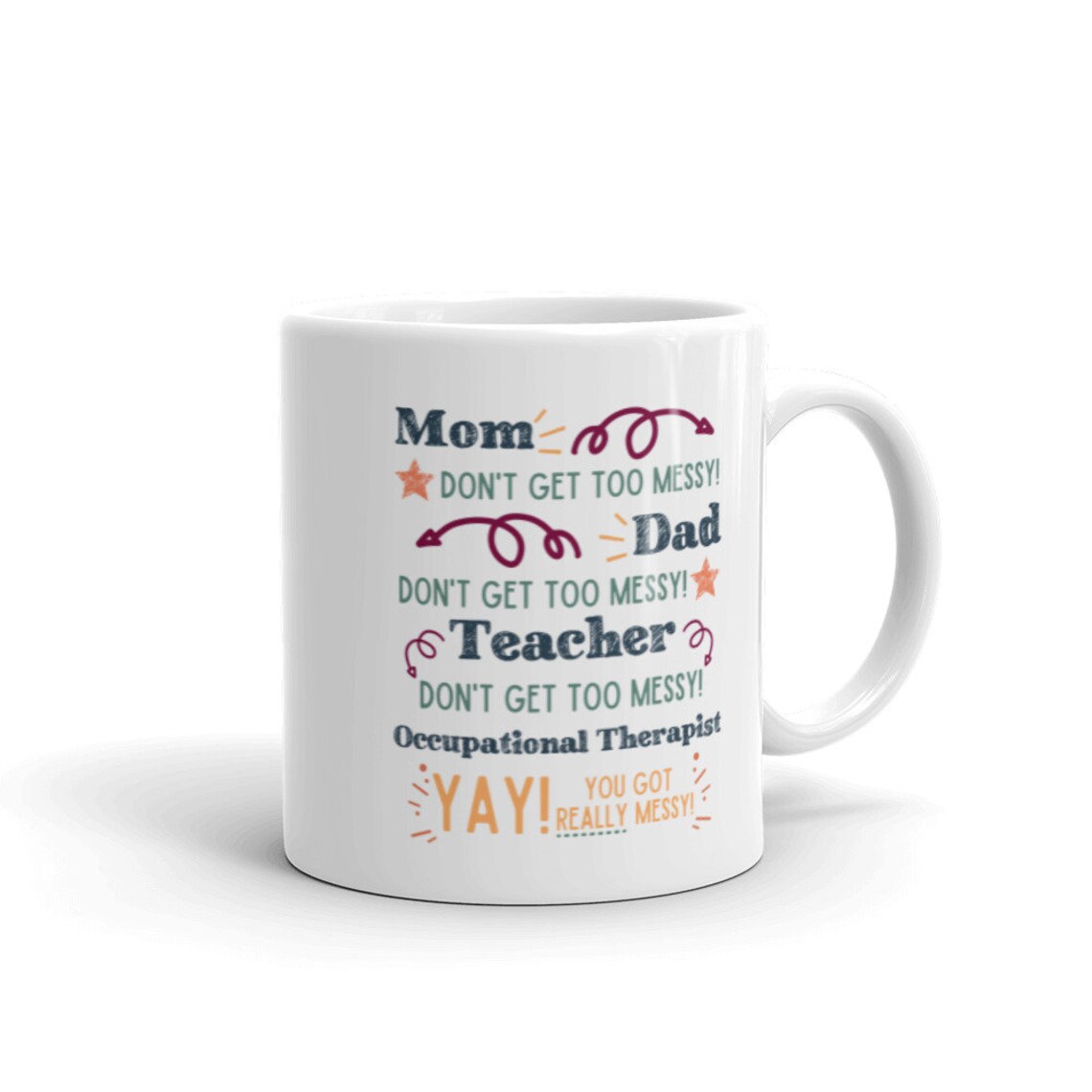 Pediatric Occupational Therapy Mug Funny OT Mugs Gift for OT - Etsy