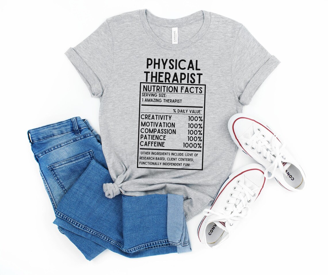 Funny Physical Therapy Shirt for PT Month Shirts Rehab Week | Etsy