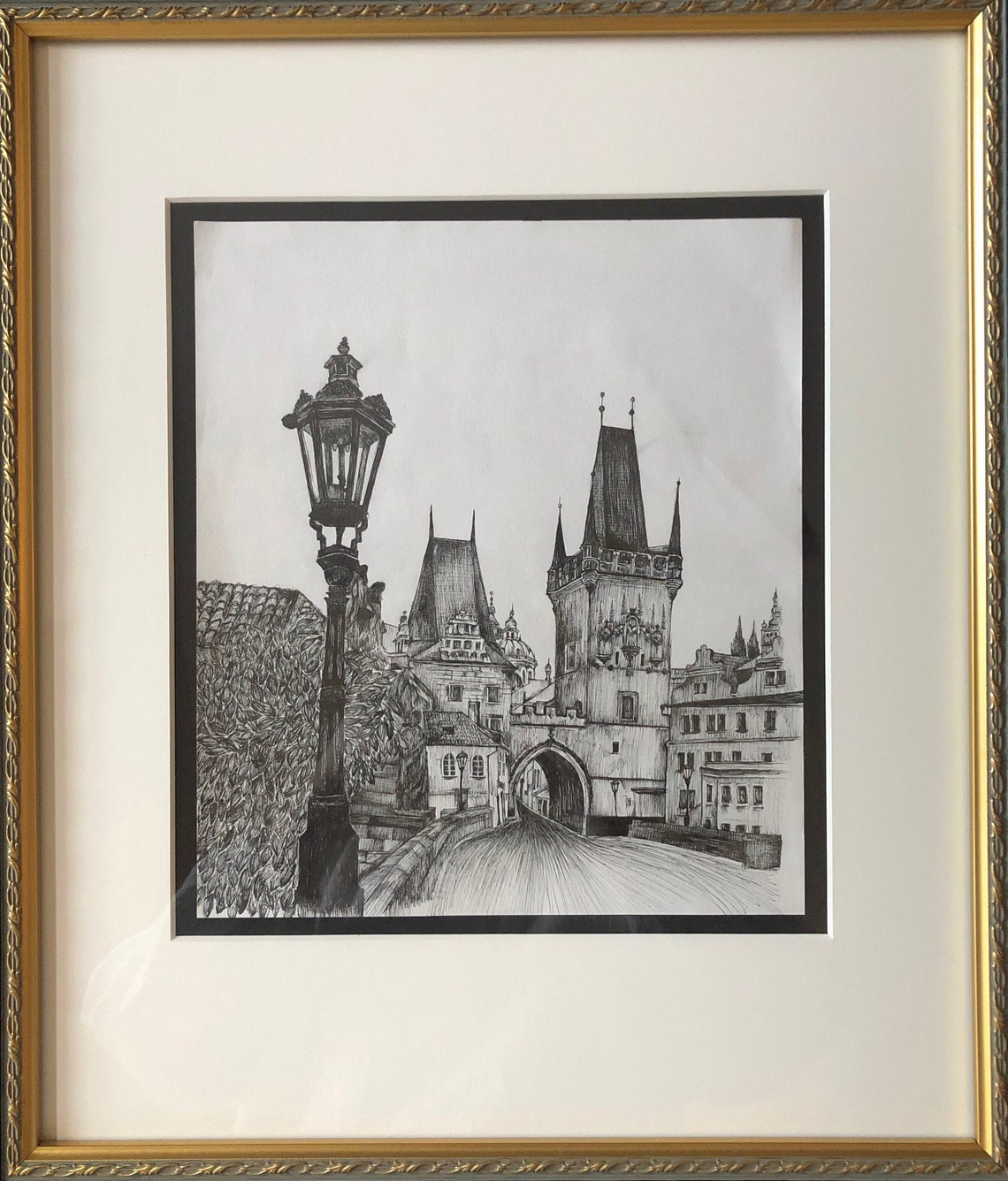 Custom Architectural Pen and Ink Drawing - Etsy