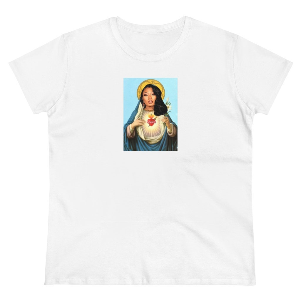 Saint Megan Thee Stallion T-Shirt sold by Syble | SKU 24305911 | Printerval