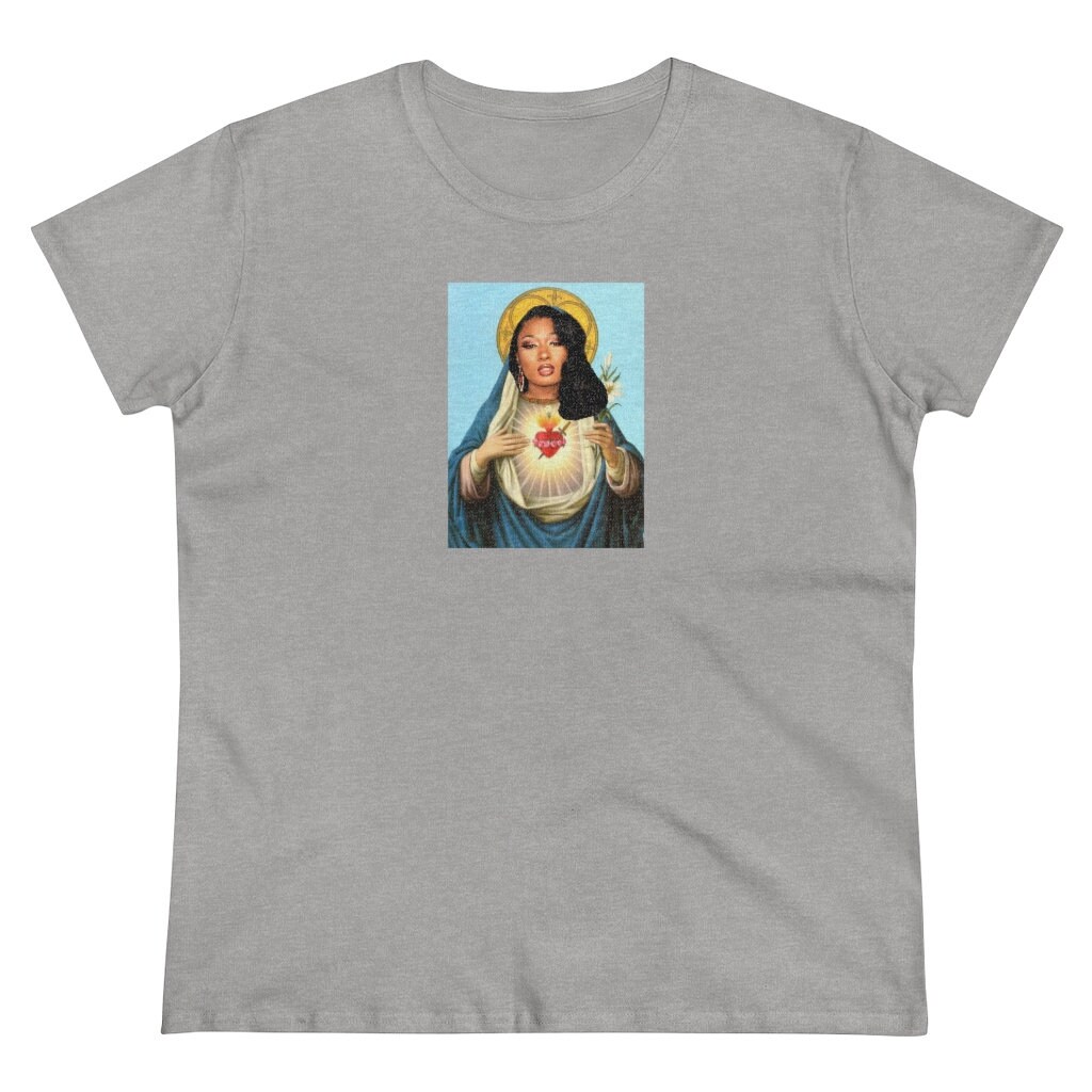 Saint Megan Thee Stallion T-Shirt sold by Syble | SKU 24305911 | Printerval