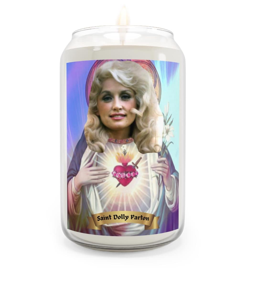 Free Shipping: Saint Dolly Parton Prayer Candle - 100% Soy Candle - - Etsy
