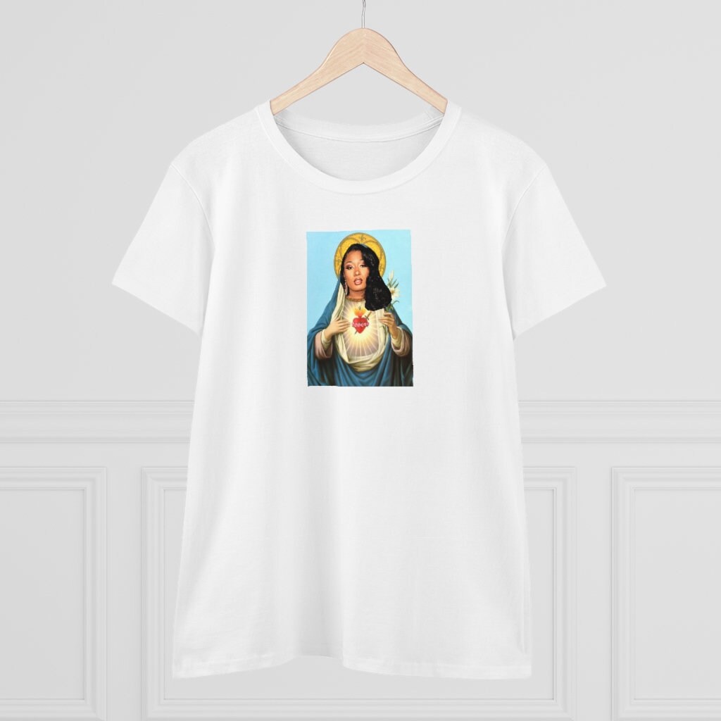 Saint Megan Thee Stallion T-Shirt sold by Syble | SKU 24305911 | Printerval