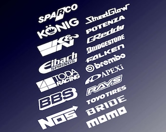 Racing Sponsor Logos - Etsy