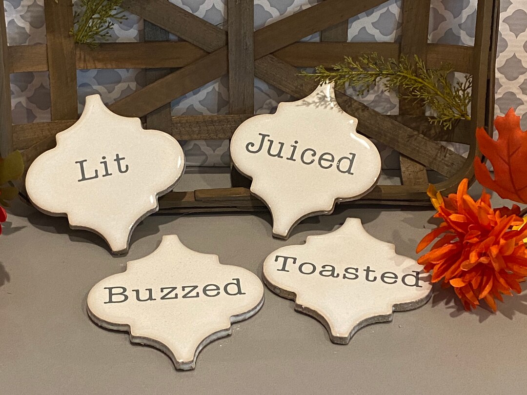 Funny Coasters Arabesque Tile Coasters Christmas Gift New - Etsy