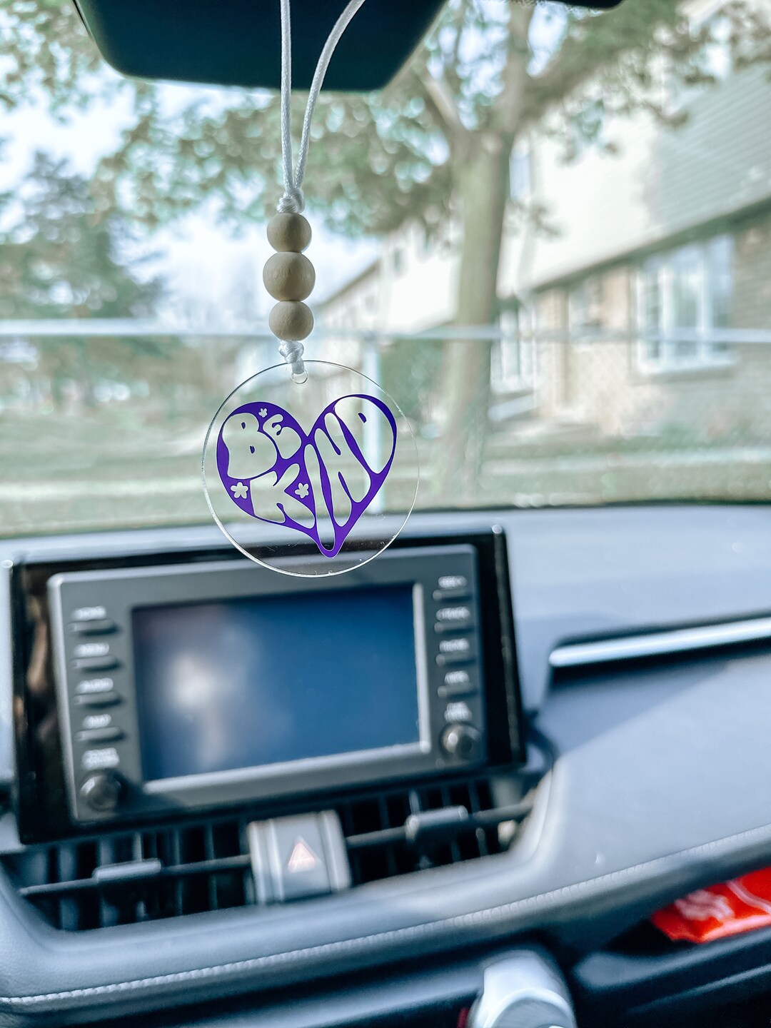 Car Charm Be Kind New Car Accessory Cute Car Charm - Etsy