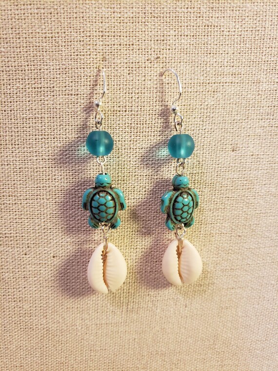 Beachy Earrings | Etsy