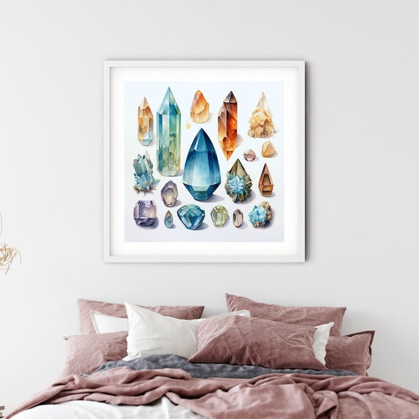 Crystal Wall Art - Etsy