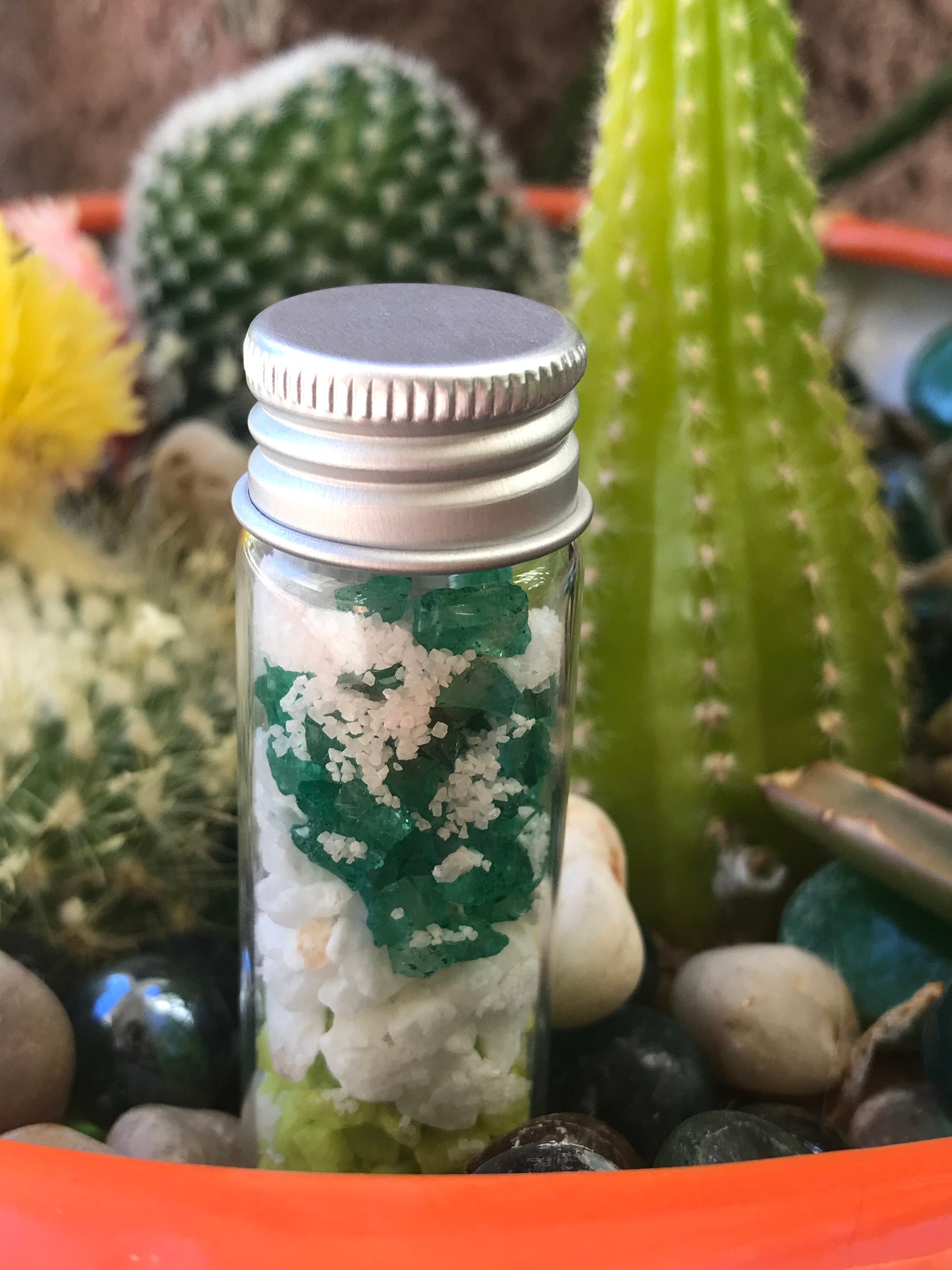 Stress Pebble Crystal Jar - Etsy