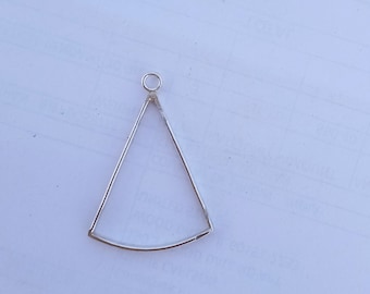 925 Sterling Silver Geomatric Open Back Bezel Blanks for Resin | Etsy