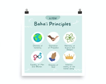 Baha'i Poster - Etsy