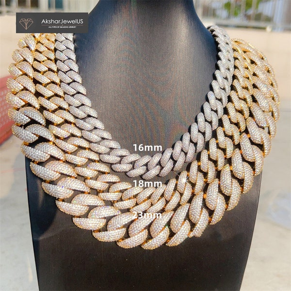 Moissanite Buss Down Cuban - Etsy