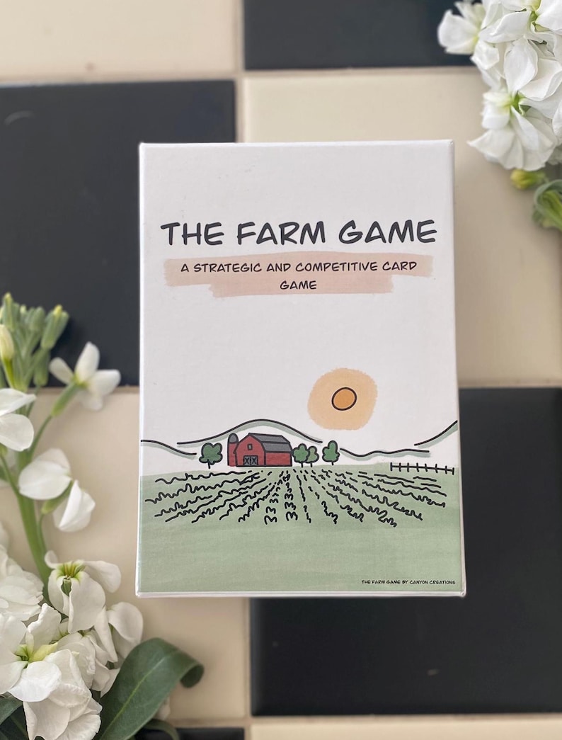 The Farm Game: A Strategic and Competitive Card Game - Etsy