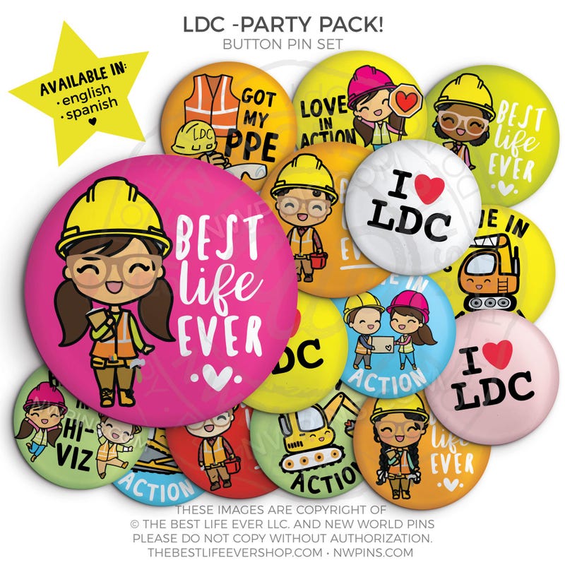 Jw Ldc Enamel Pin - Etsy