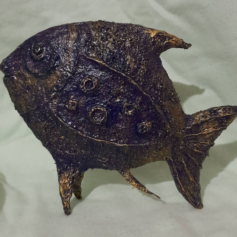 Paper Mache Fish - Etsy