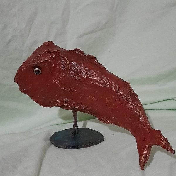 Paper Mache Fish - Etsy