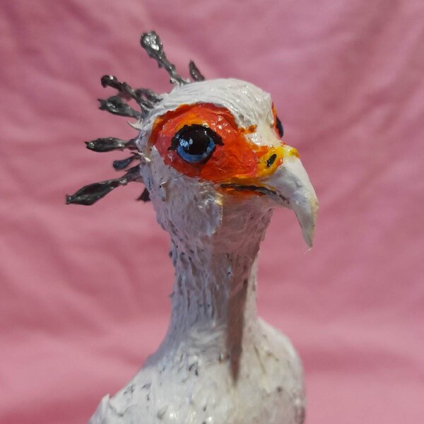 Paper Mache Bird - Etsy