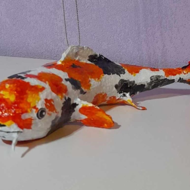 Paper Mache Fish - Etsy