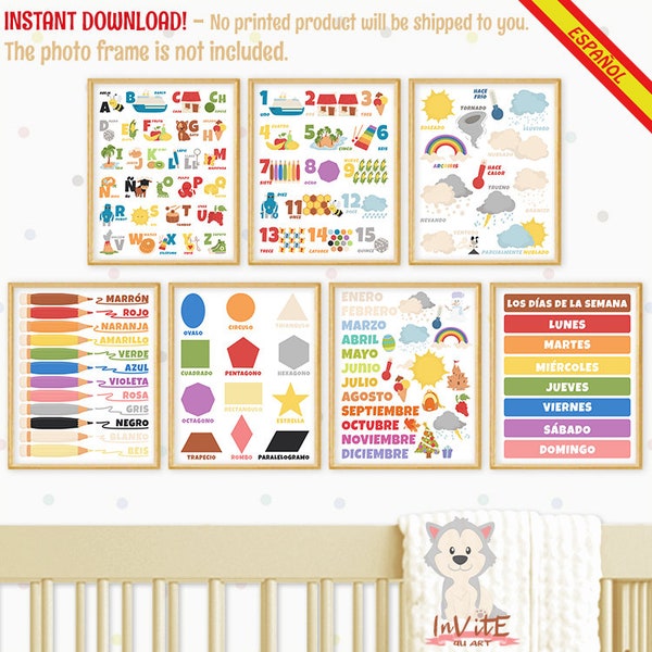 Cute WESTERN Alphabet, POSTER, Nursery Prints, Cowboy Themed Art ...