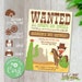 Cute WESTERN Alphabet, POSTER, Nursery Prints, Cowboy Themed Art ...