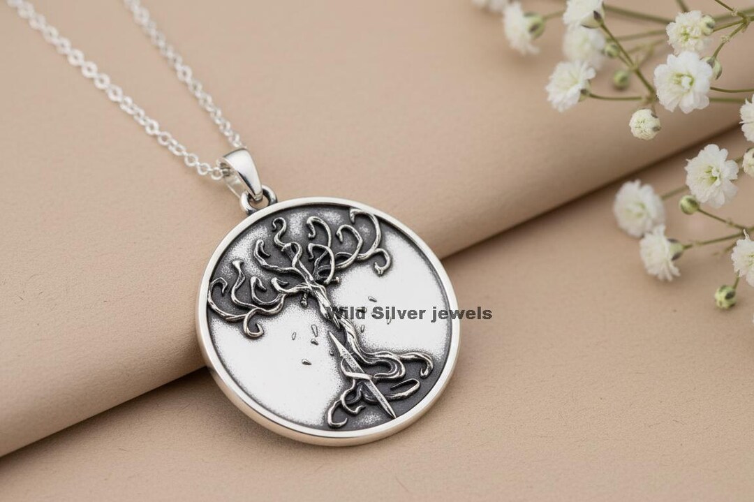 Witcher Silver Necklace, Banquets_bastards_burials Pendant, Queen ...
