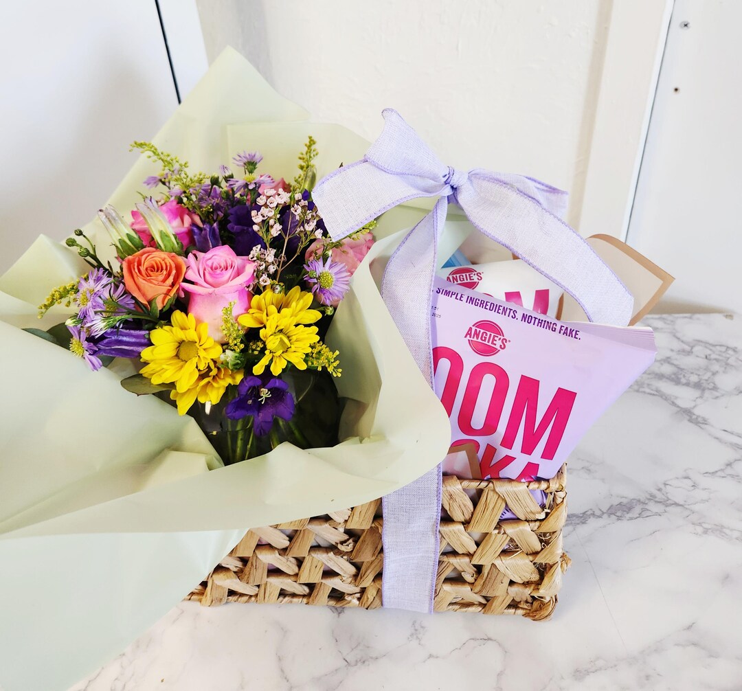 Bloom and Nourishment Gift Basket - Etsy