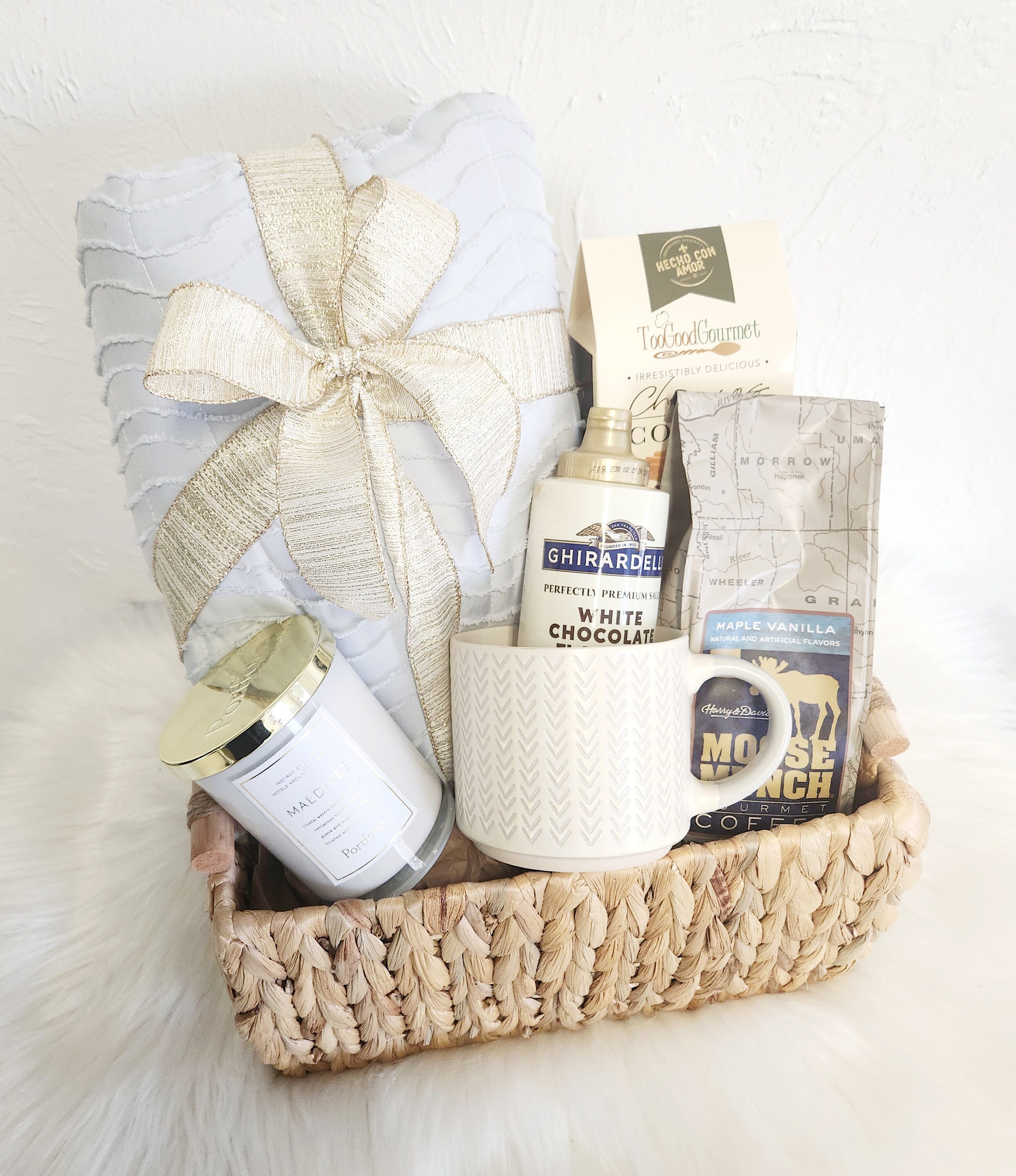 Personalized Gift Basket Customized With Card for Any Occasion ...