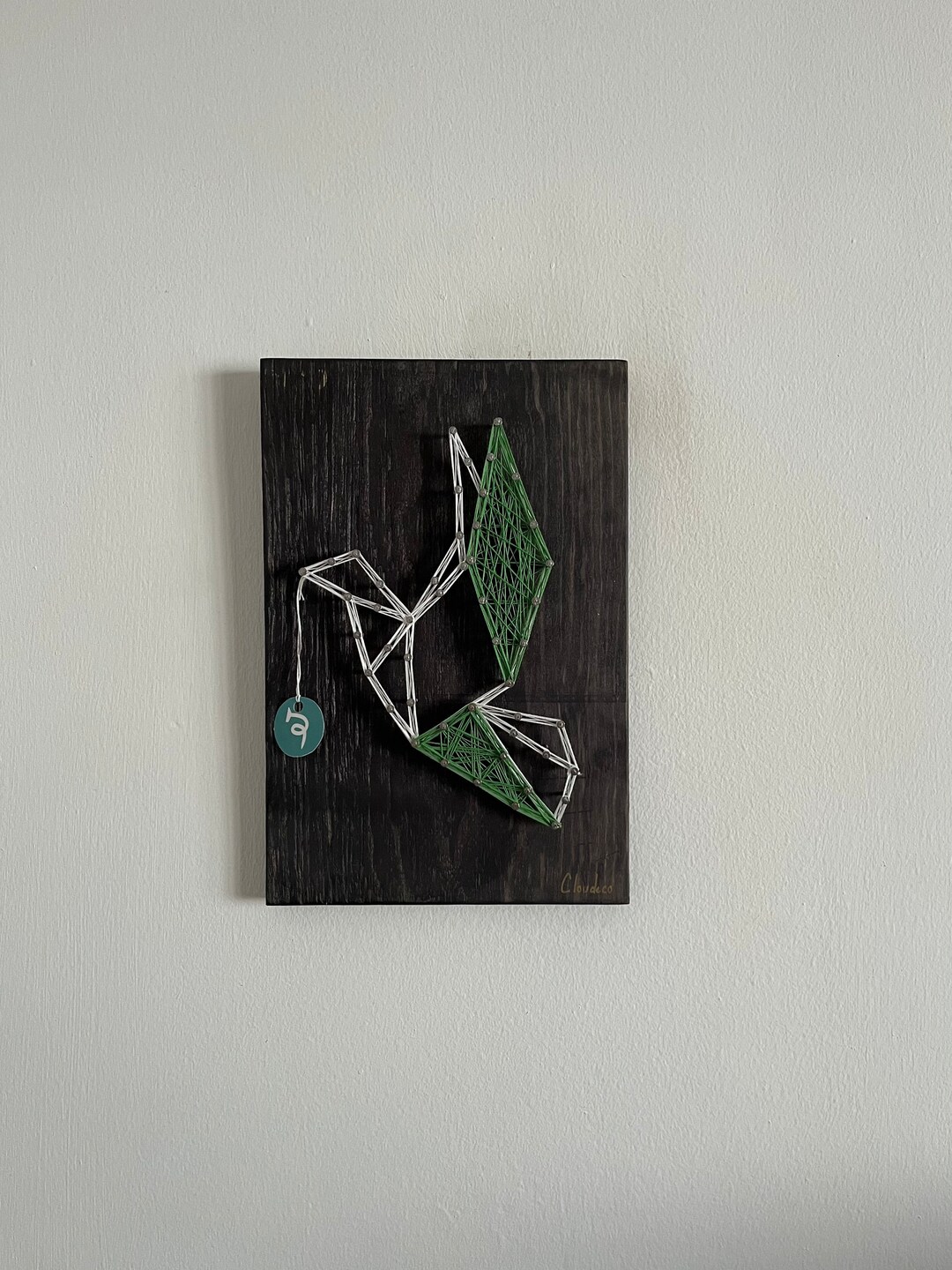 Home Decor I String Art I Handmade I Minimalistic Birds I 8 X 12 I ...