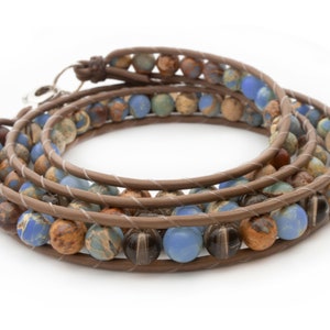 Morse Code Wrap Bracelet Personalized Message Jewelry Unique Gift for ...