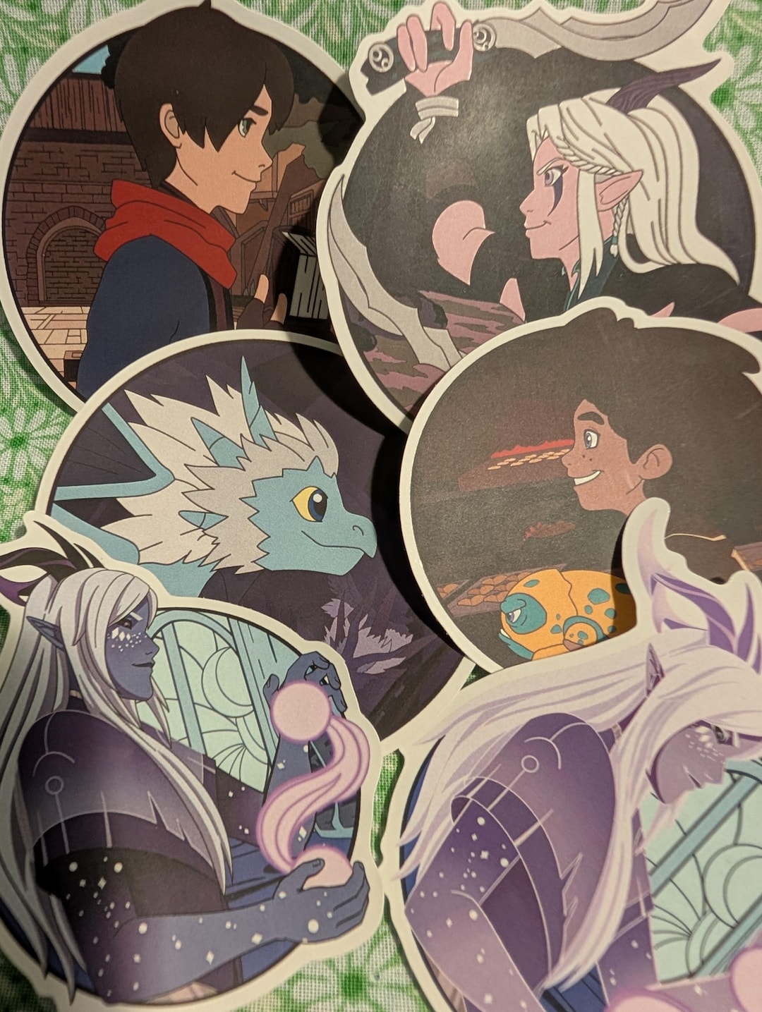 Dragon Prince Profiles - Callum Ezran Bait Aaravos Rayla - Mage - Magic ...