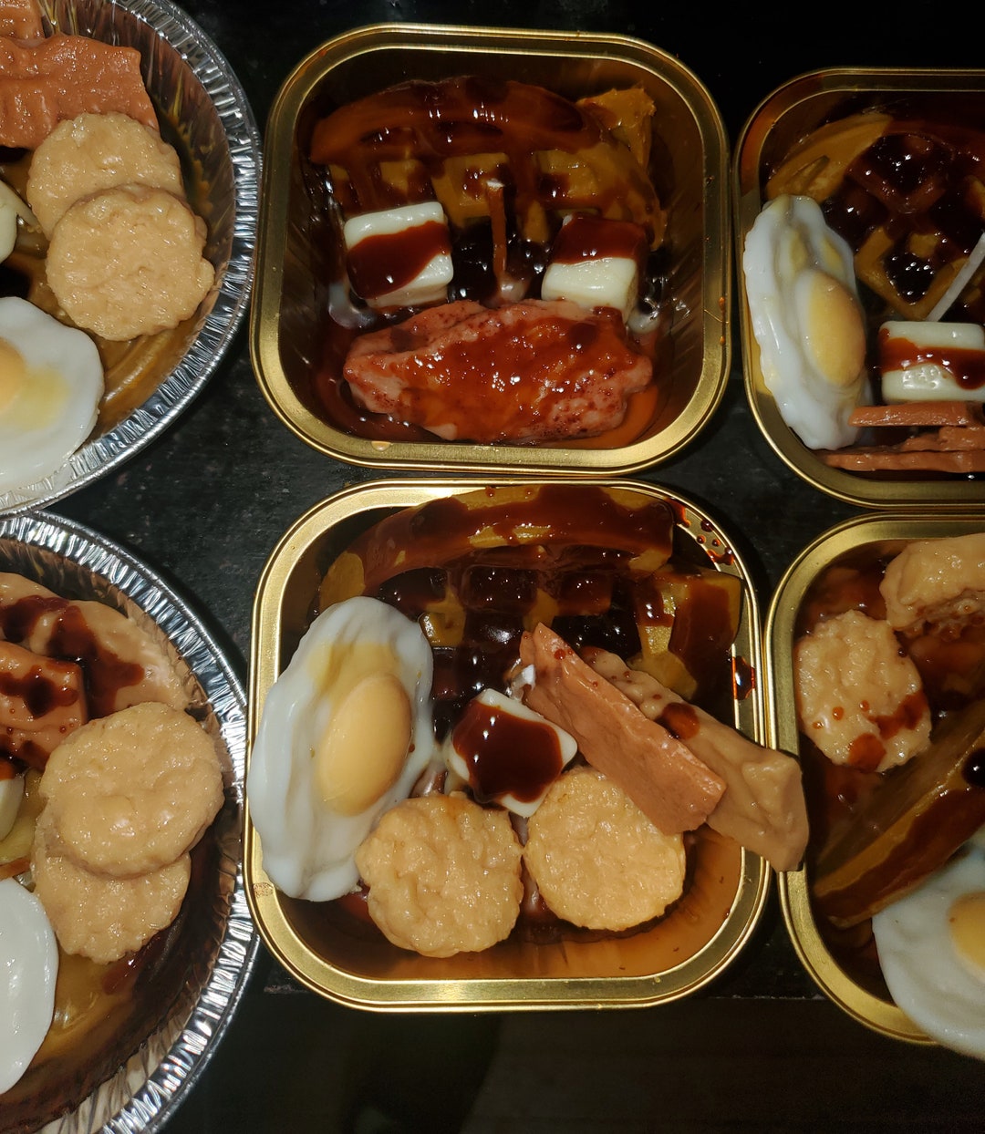 Small Pan Food/dessert Candles W/lid - Etsy