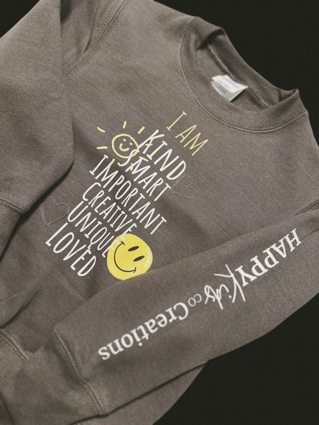 Afirmaciones YO SOY SVG, SVG motivacional positivo para niño y niña ...