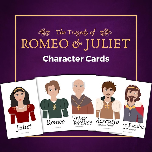 Romeo and Juliet Clipart - Etsy