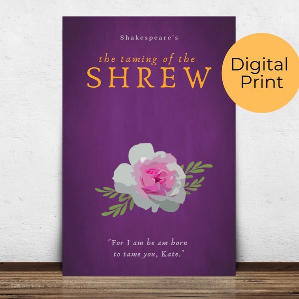 Taming of the Shrew - Etsy